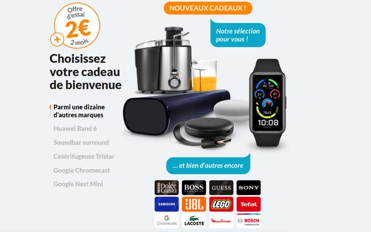 Cadeau de bienvenue Test Achats à 2€ seulement | Gratuit.be